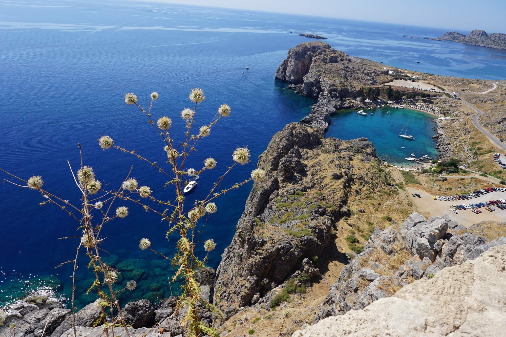 1. dovolená u moře s dětmi - Řecko - Rhodos - Lindos – Tomášek, Verunka a Nikolka – album na Rajčeti