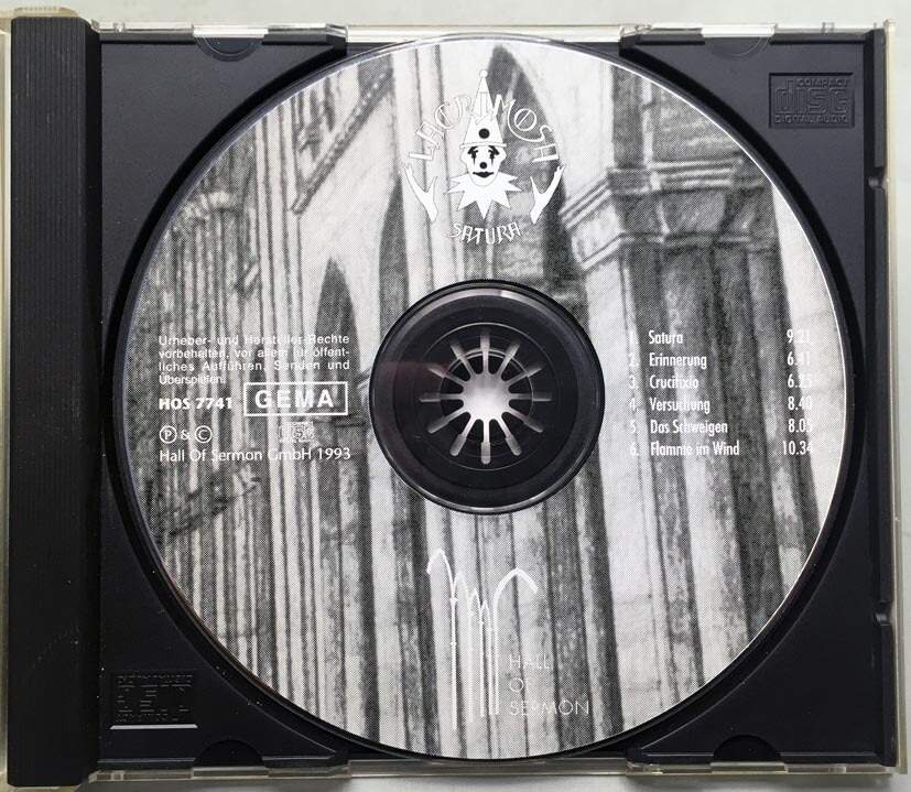 CD Lacrimosa – Satura 1993 Switzerland | Aukro