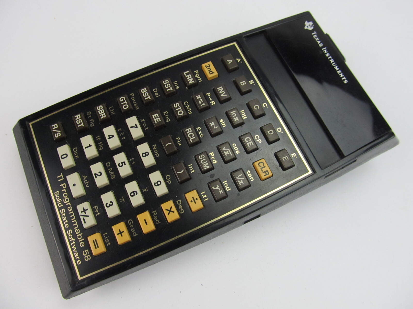 Texas Instruments Ti 58 Programmable Sbírková Kalkulačka Aukro